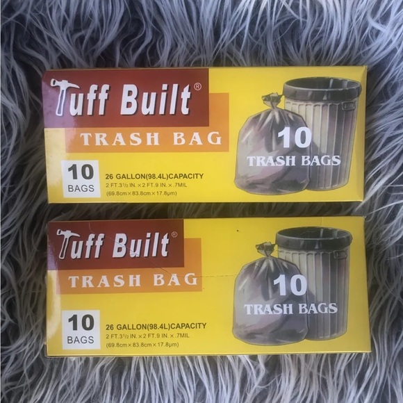 Tuff Built | Kitchen | Vintage Set Of 2 Tuff Built Trash Bags Bags 26 ...